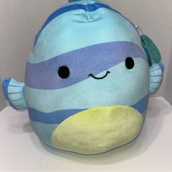 Squishmallows | Toys | Squishmallows 4 Inch Leland The Blue Striped ...